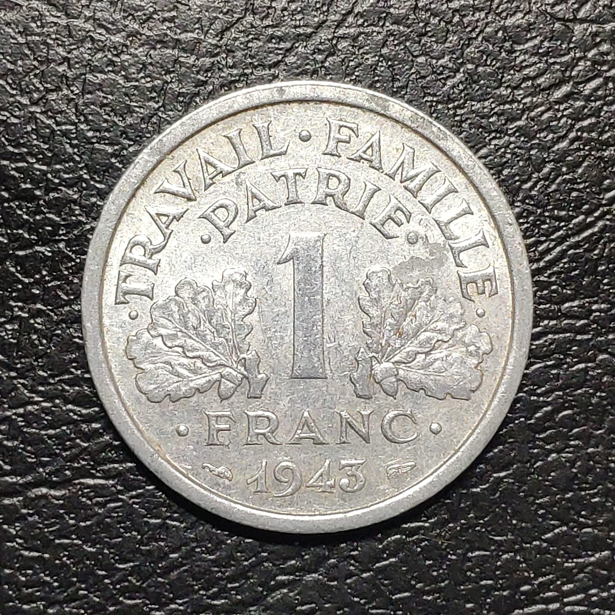 Francia 1943 1 Franc KM# 902.1 – Numishop